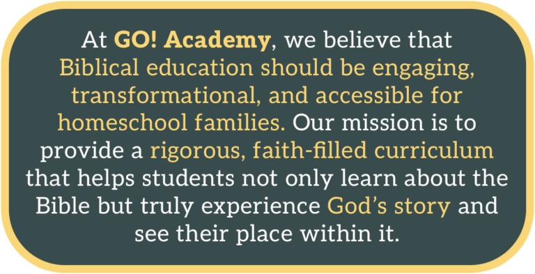Who We Are - GO! Homeschool